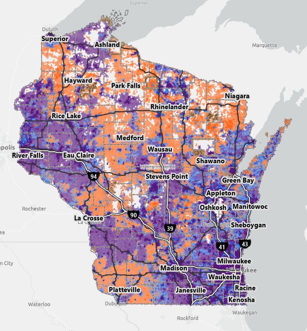PSC Broadband Maps